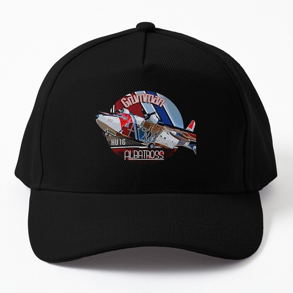 Grumman Hu-16 Albatross Coast Guard Aircraft Baseball Cap Casquette Hat ...