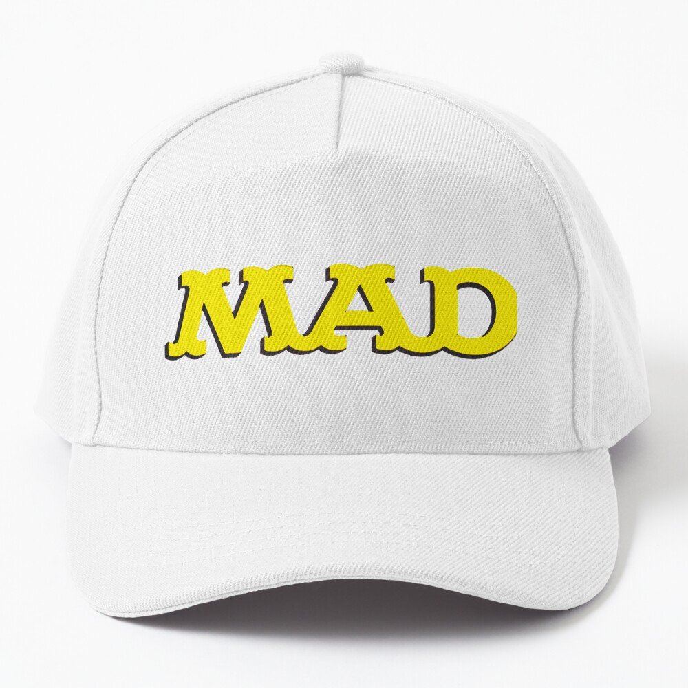 Mad Magazine Logo Baseball Cap Casquette Vintage Fluffy Hat Sports Caps ...