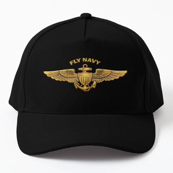 Fly Navy Pilot Wings Baseball Cap Hat Casquette Black Hip Hop