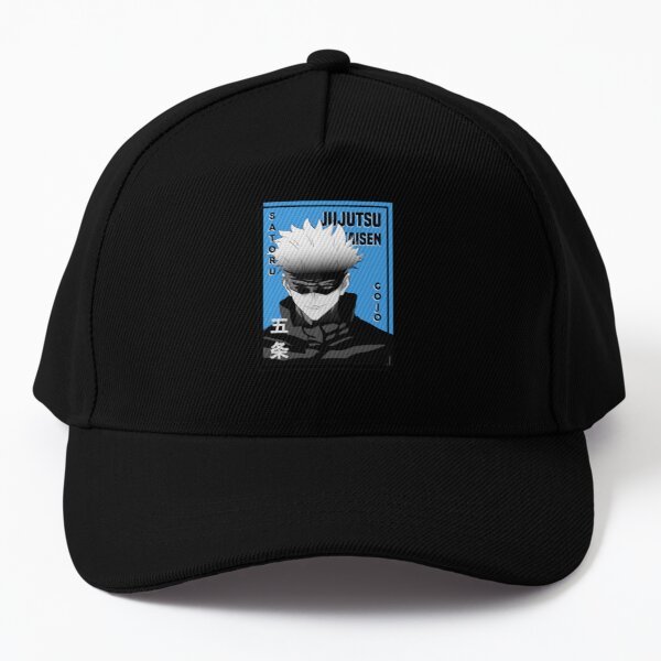 Satoru Gojo Jujutsu Kaisen Baseball Cap Casquette Hat Black