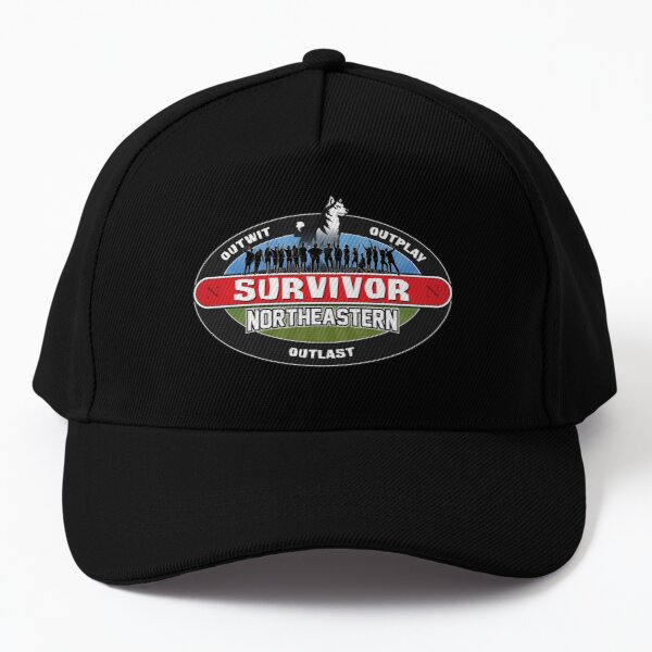 Updated Survivor Neu Logo Baseball Cap Hat Casquette Snapback Black Mens