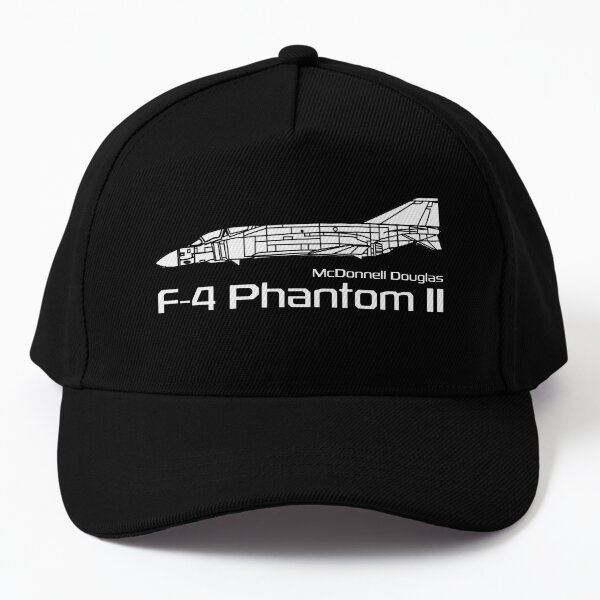 Mcdonnell Douglas F 4 Phantom Ii Baseball Cap Hat Hip Hop Casquette Fish