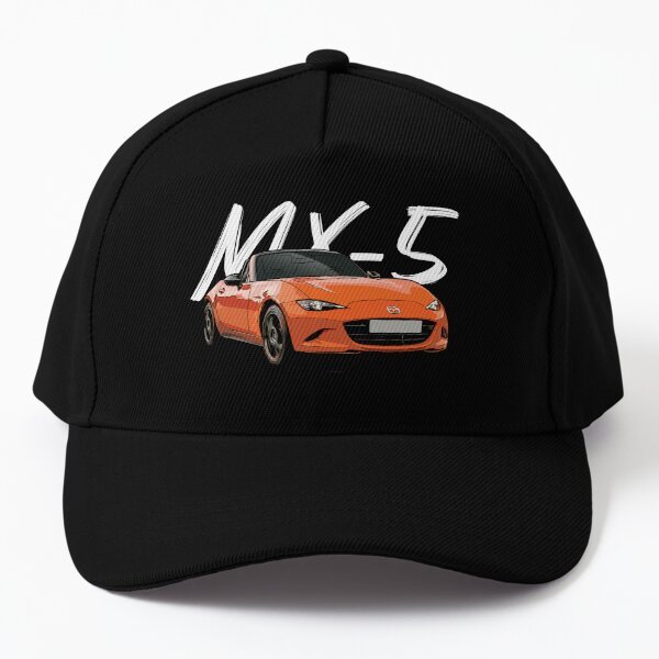 Mazda Mx 5 30Th Anniversary Baseball Cap Hat Printed Snapback Hip Hop