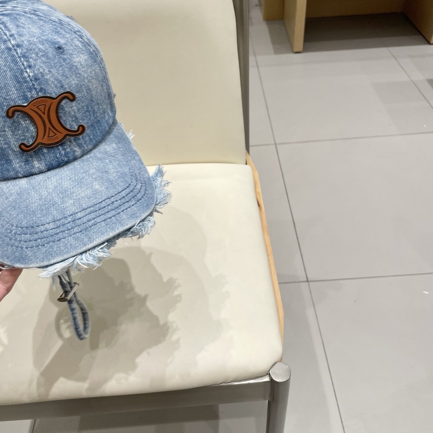 Celine Arc de Triomphe soft-top Cap Women's Versatile 2025 new internet ...