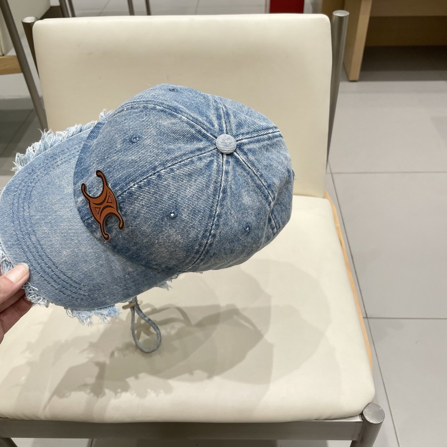 Celine Arc de Triomphe soft-top Cap Women's Versatile 2025 new internet ...