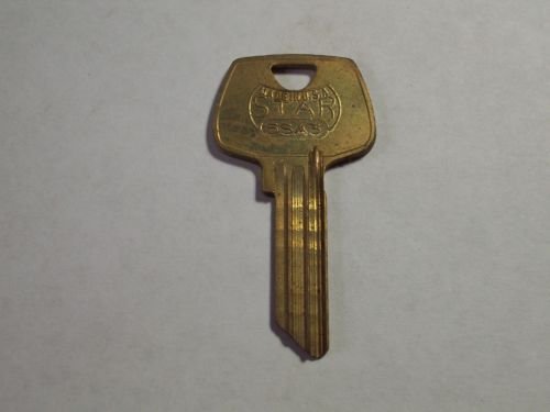 Vintage Star key blank for Sargent locks 5SA3, N1007KMB, S16