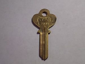 Vintage Star key blank for Norwalk locks, 5NW1, N3, 1017B