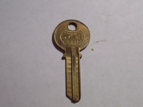 Vintage Star key blank for Reading locks, 5RE1, RE1, 1019