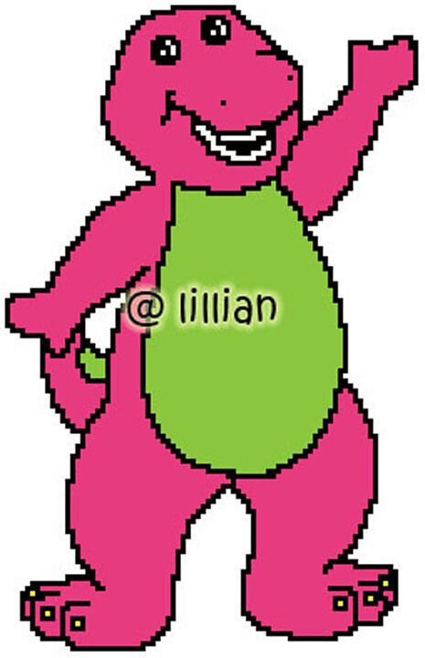 SALES ~3 SETS BARNEY BJ BABY BOP Counted Cross Stitch PATTERNS