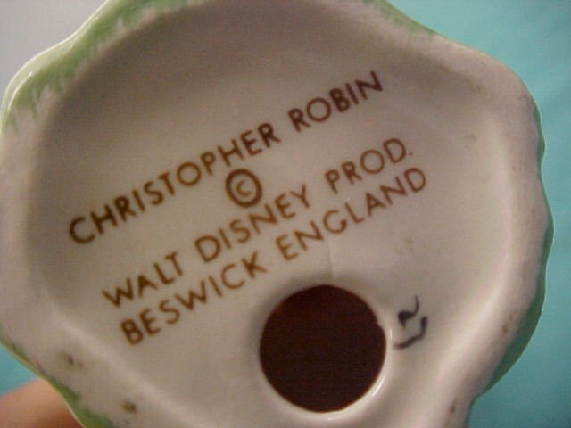 Beswick Winnie The Pooh "CHRISTOPHER ROBIN" figurine.