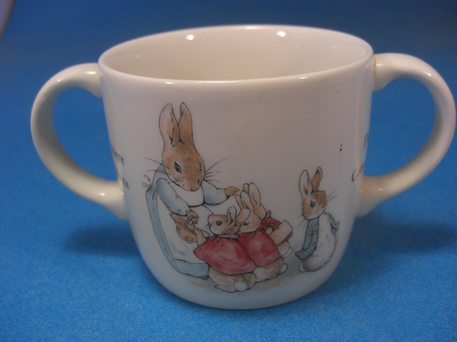 Peter Rabbit Frederick Warne & Co 1993 Wedgewood Mug Beatrix Potter