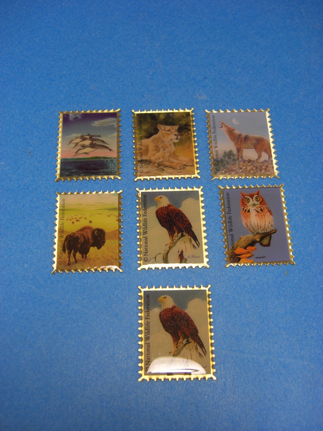 National Wildlife Federation Metal Stamps