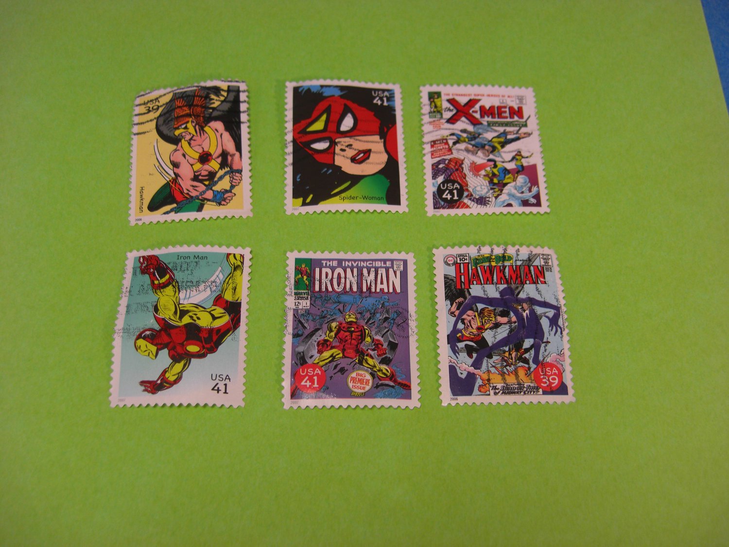 Marvel Comics Super Heroes US Postage Stamps 2006