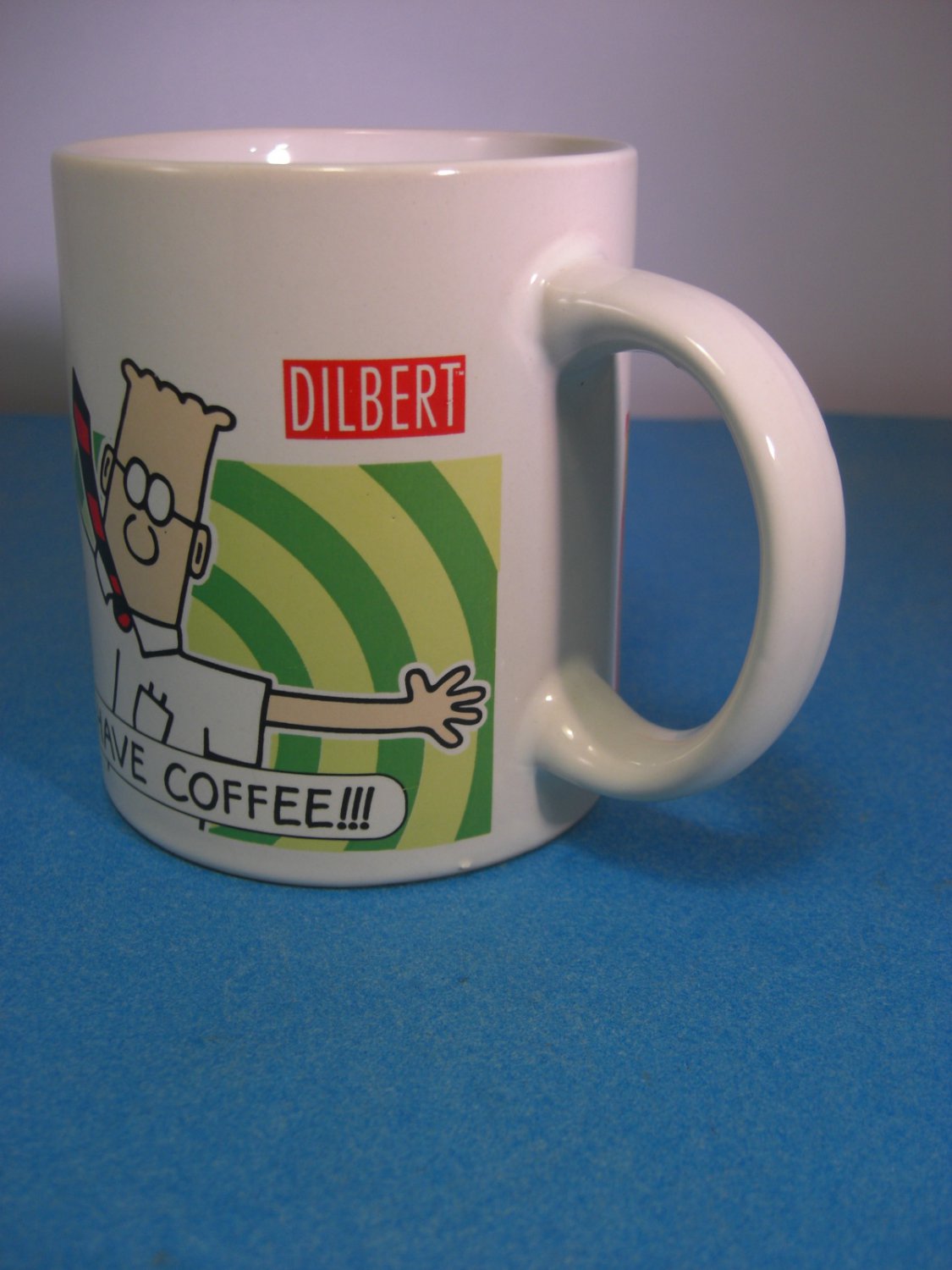 2009 Dilbert Dogbert Comic Cartoon Dog "Must Have Coffee !!!" Mug