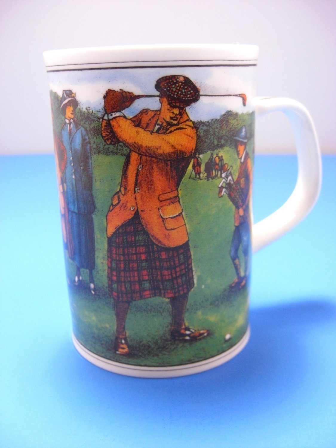 DUNOON Fine Bone China GOLF Coffee Mug