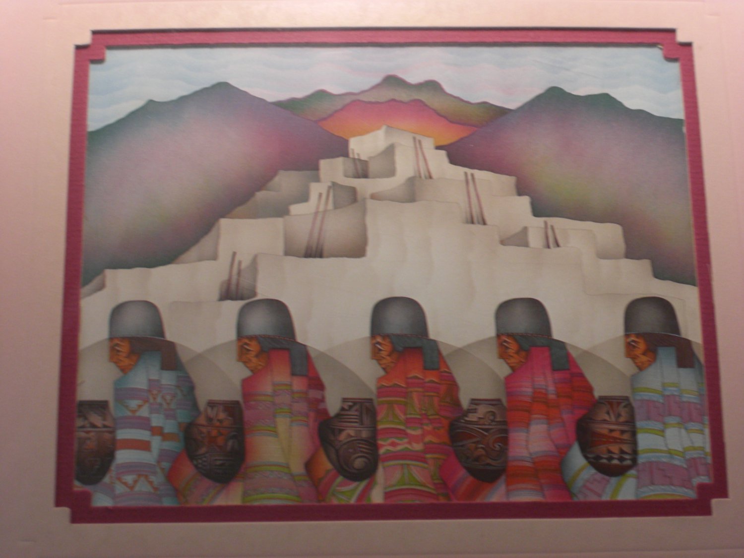 Amado Pena Print - "Las Moradas" - 1985