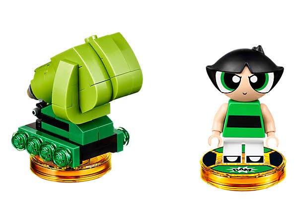 Lego Dimensions Powerpuff Girls Buttercup & Mega Blast Bot