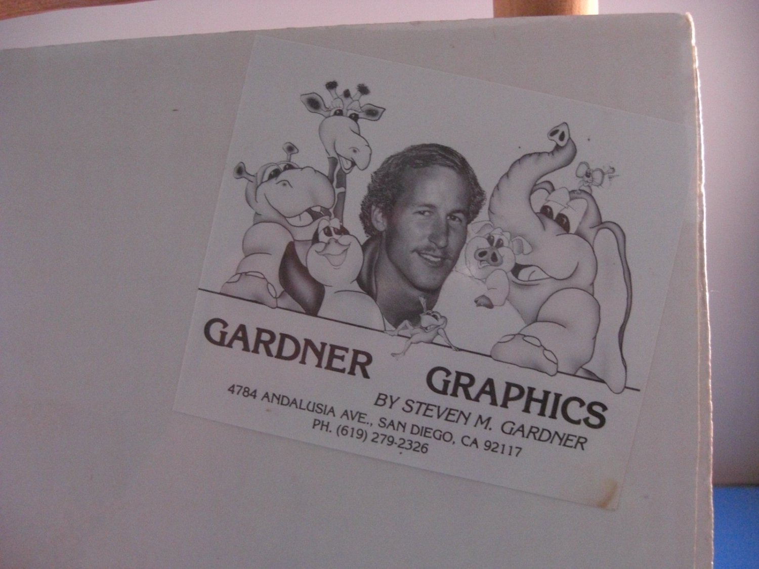 Penguin Predicament Art by Steven M. Gardner Signed 1987