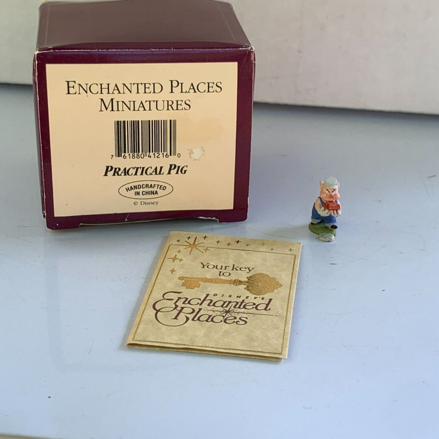 Disney Practical Pig 1990s WDCC Enchanted Places 3 Little Pigs ...