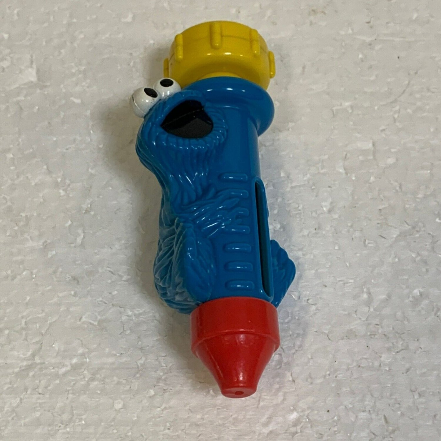 Sesame Street Cookie Monster Doctor Kit Needle Shot Collectible Toy 1998