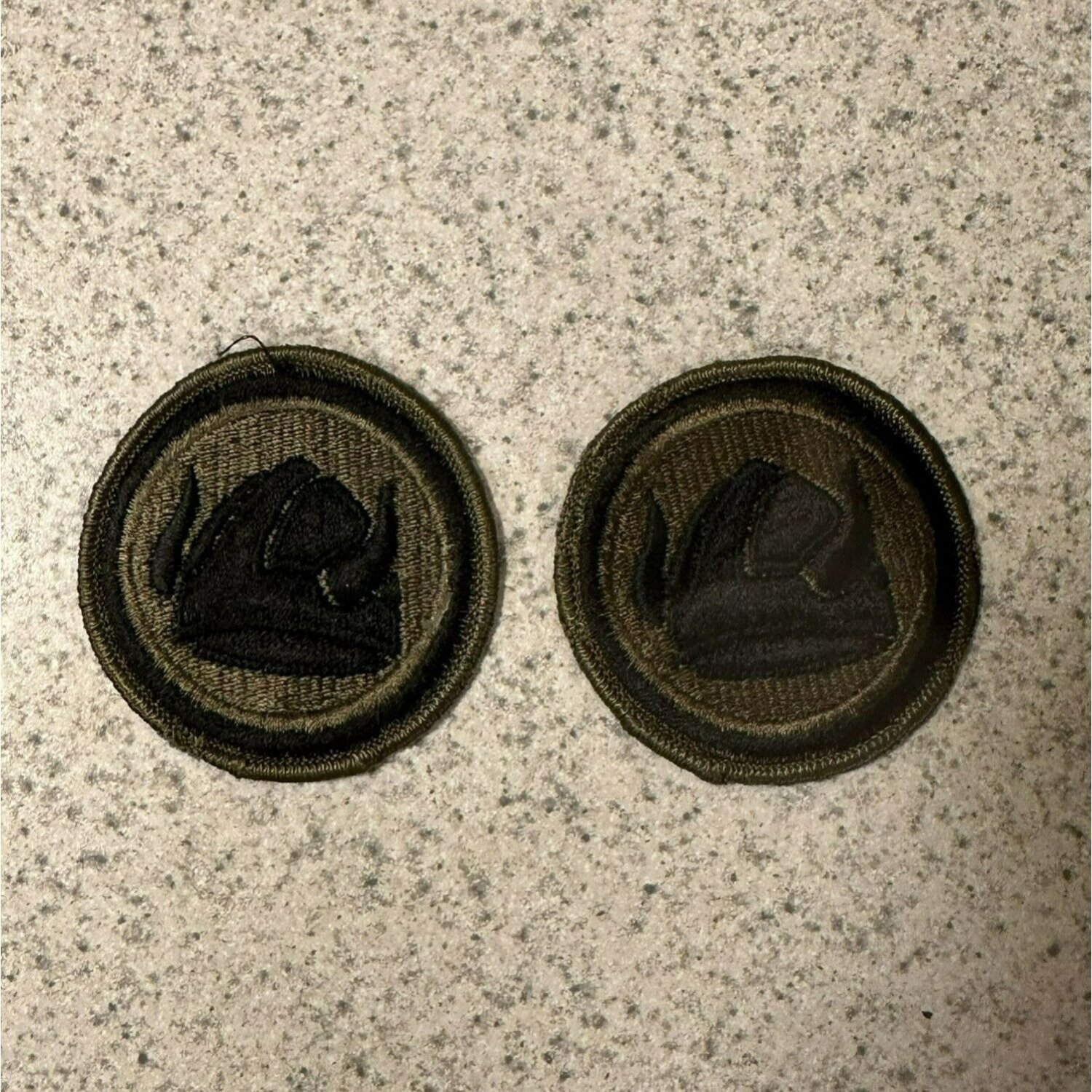 US Army 47th Infantry Division Viking Shoulder Patch - Set of 2