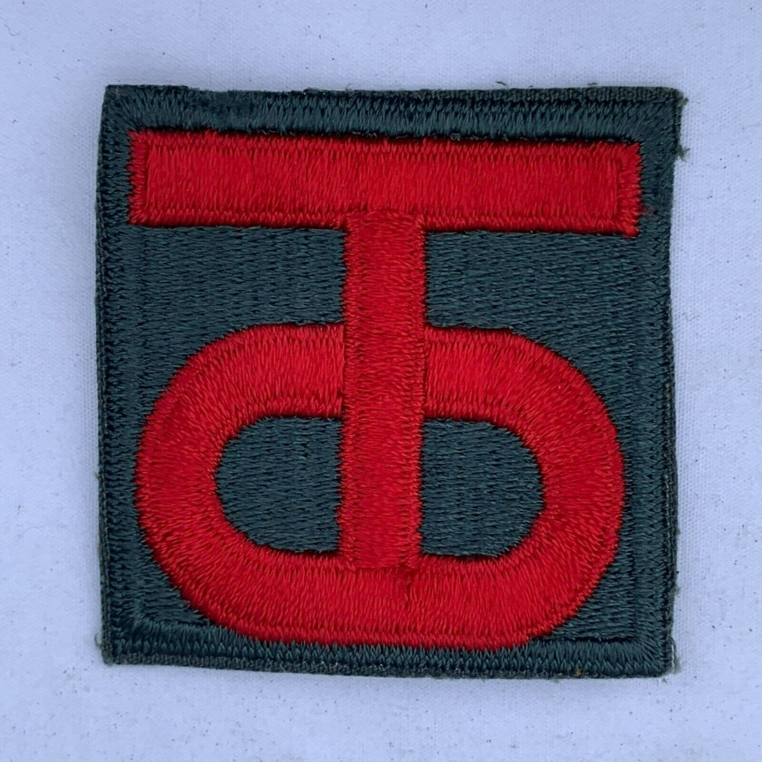 US Army 90th Infantry Division (Tough 'Ombres) Unit Patch - 2 3/8"
