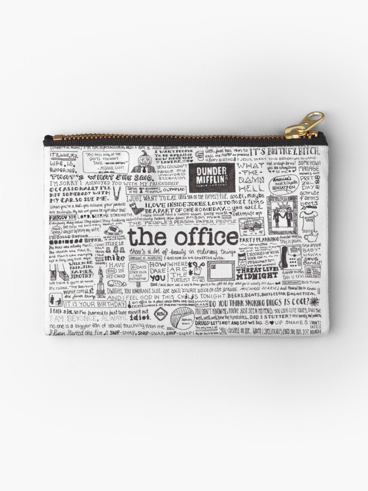 A Visual Representation of the Office Zipper Pouch