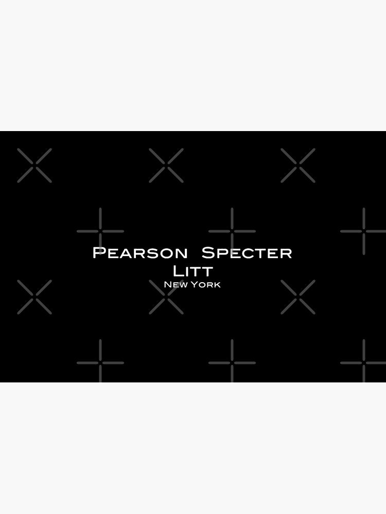 Suits Pearson Specter Litt Logo Zipper Pouch