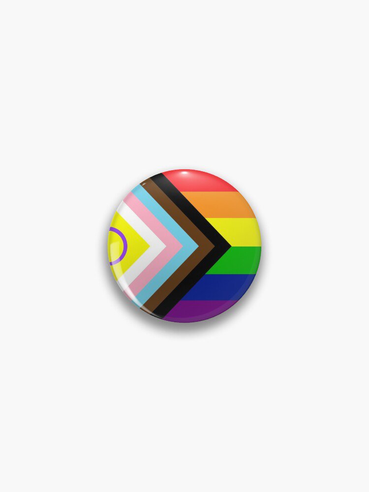 2021 Intersex-Inclusive Progress Pride Flag Pin