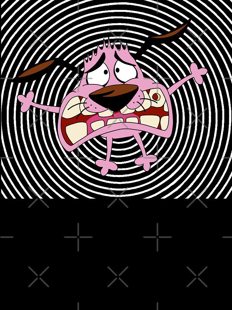 Courage the Cowardly Dog Baby One-Piece