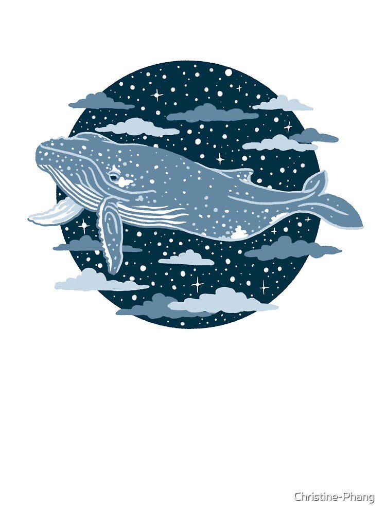 Humpback Whale Animal Art Baby One-Piece