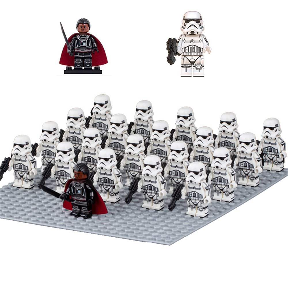 21pcs Star Wars weapon Minifigures set Soldier Imperial Stormtrooper ...