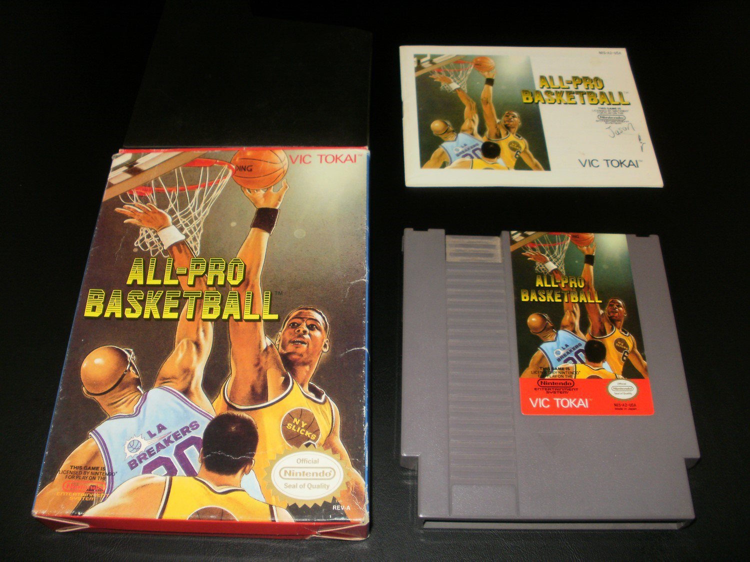 All-Pro Basketball - Nintendo NES - Complete CIB