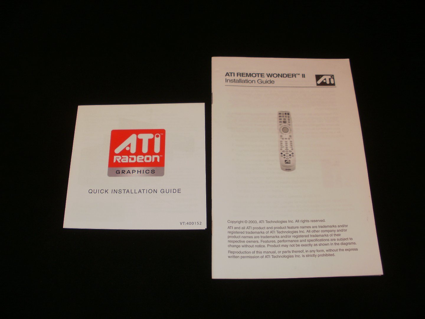 ATI Remote Wonder II Manual & Installation Guide