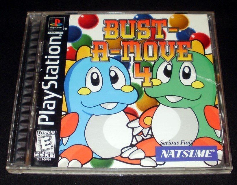 Bust A Move 4 - Sony PS1 - Complete CIB