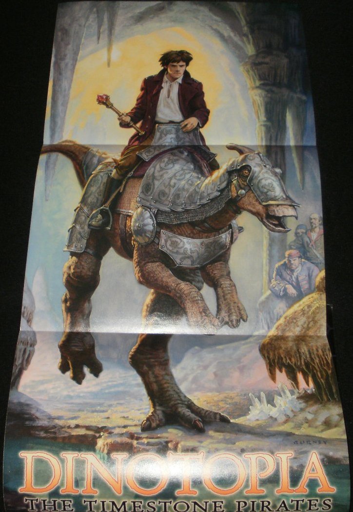 Dinotopia Poster - Nintendo Power April, 2002 - Never Used