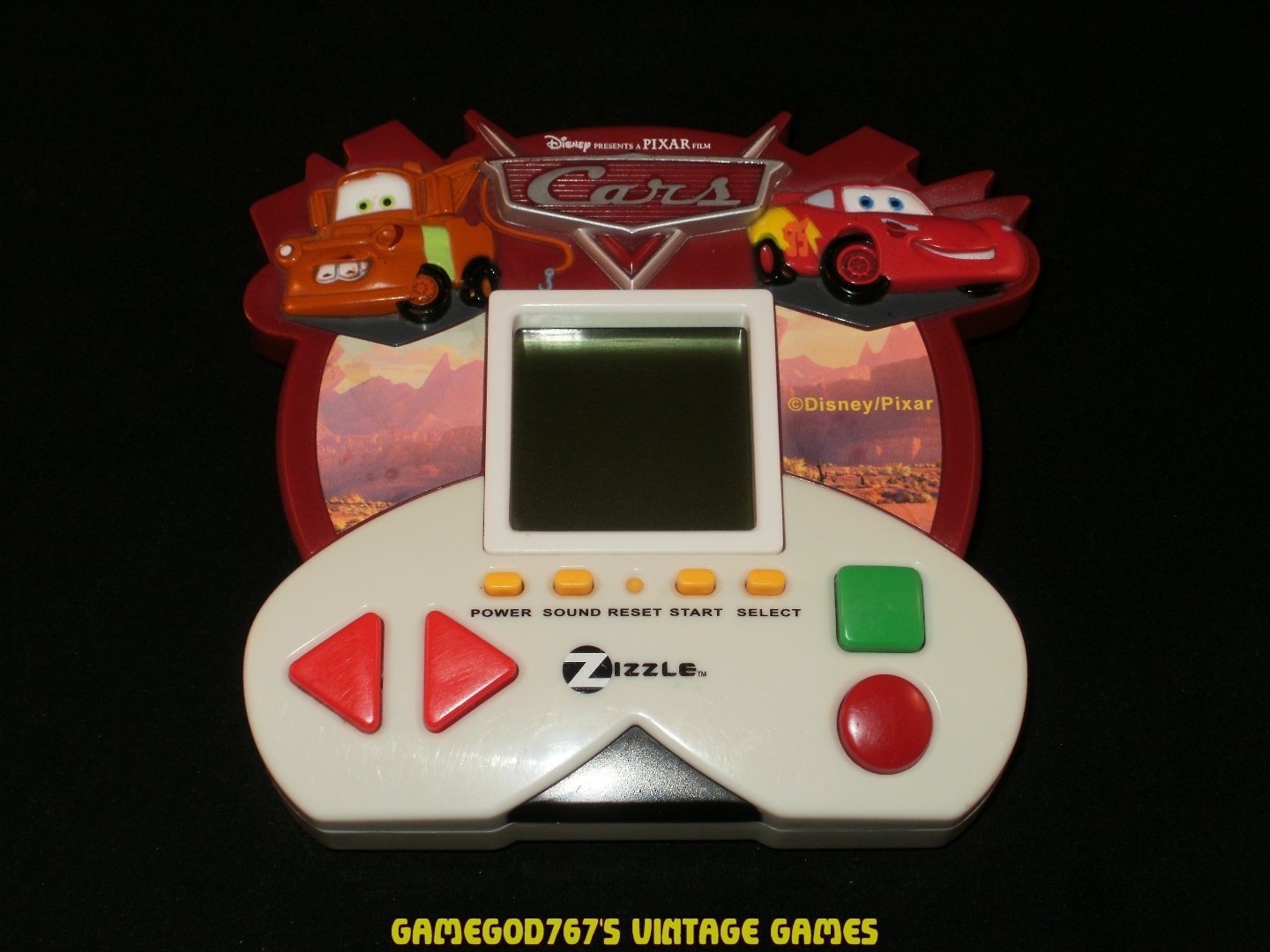 DisneyPixar's Cars - Vintage Handheld - Zizzle 2006