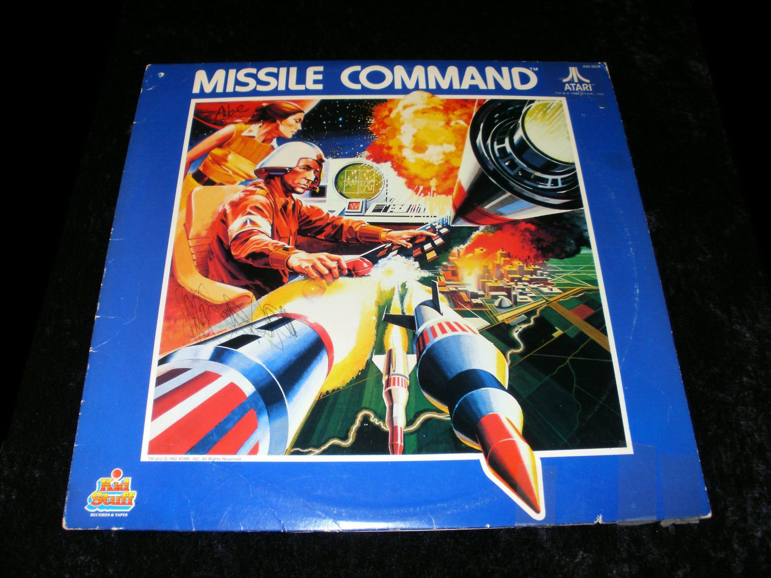 Missle Command - LP Record - Kid Stuff Records 1982(2)
