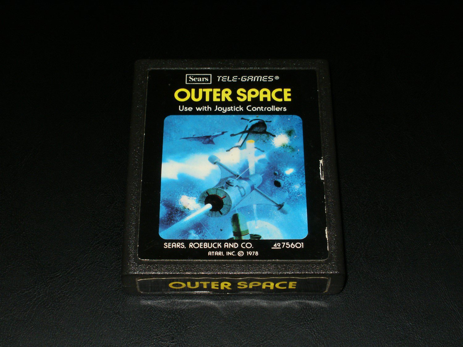 Outer Space - Atari 2600 - 1982 Sears Picture Label Version