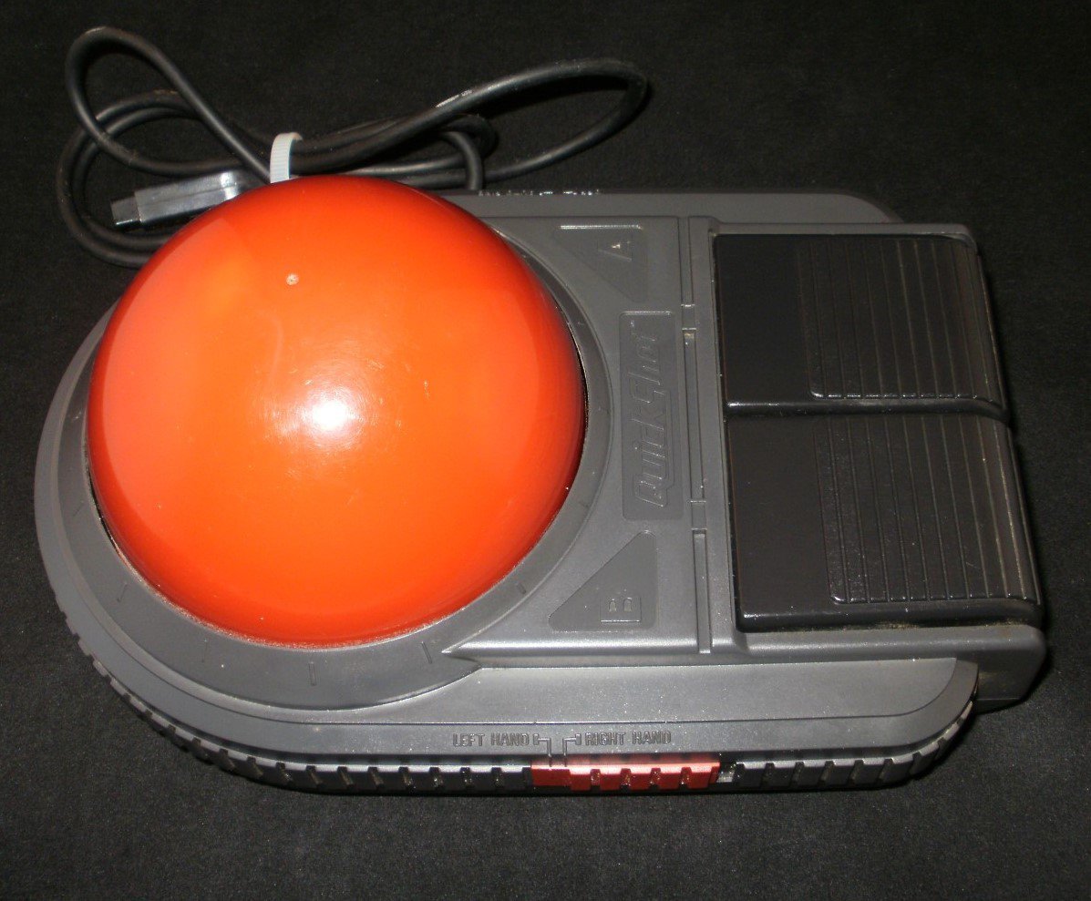 QuickShot XVI Deluxe Joyball Controller - Sega Master System