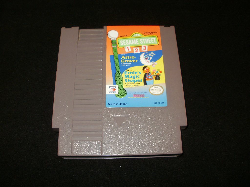 Sesame Street 123 - Nintendo NES(2)