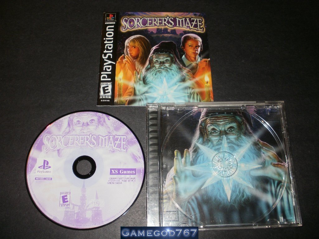 Sorcerer's Maze - Sony PS1 - Complete CIB