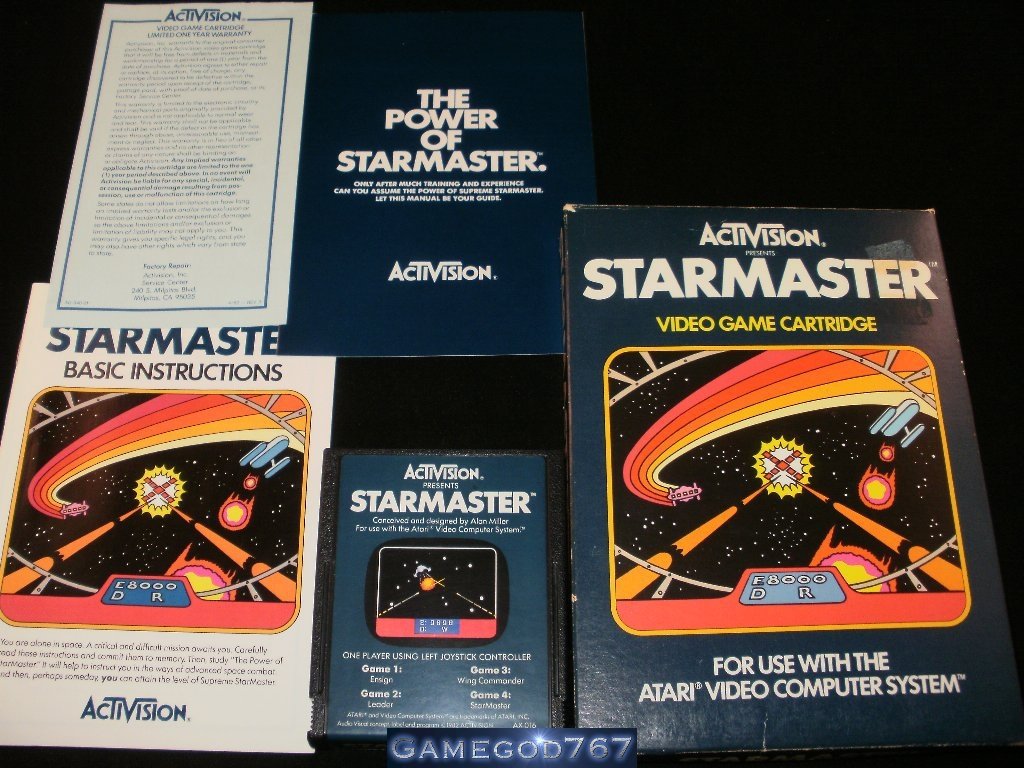 Starmaster - Atari 2600 - Complete