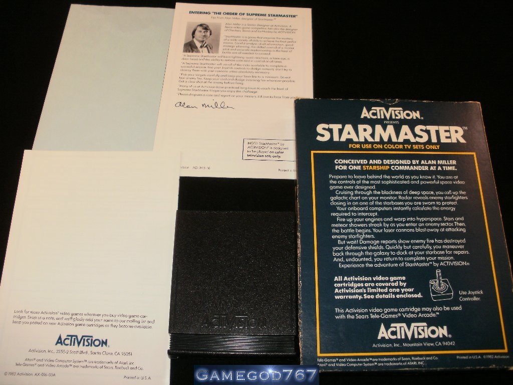 Starmaster - Atari 2600 - Complete