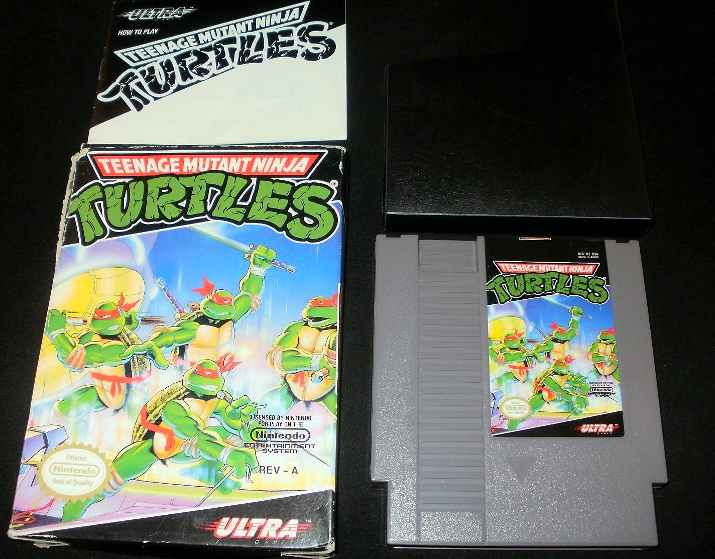 Teenage Mutant Ninja Turtles - Nintendo NES - Complete CIB(1)
