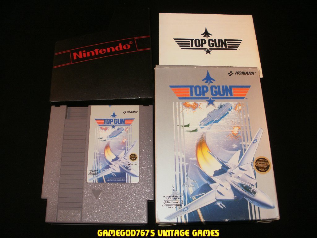 Top Gun - Nintendo NES - Complete CIB