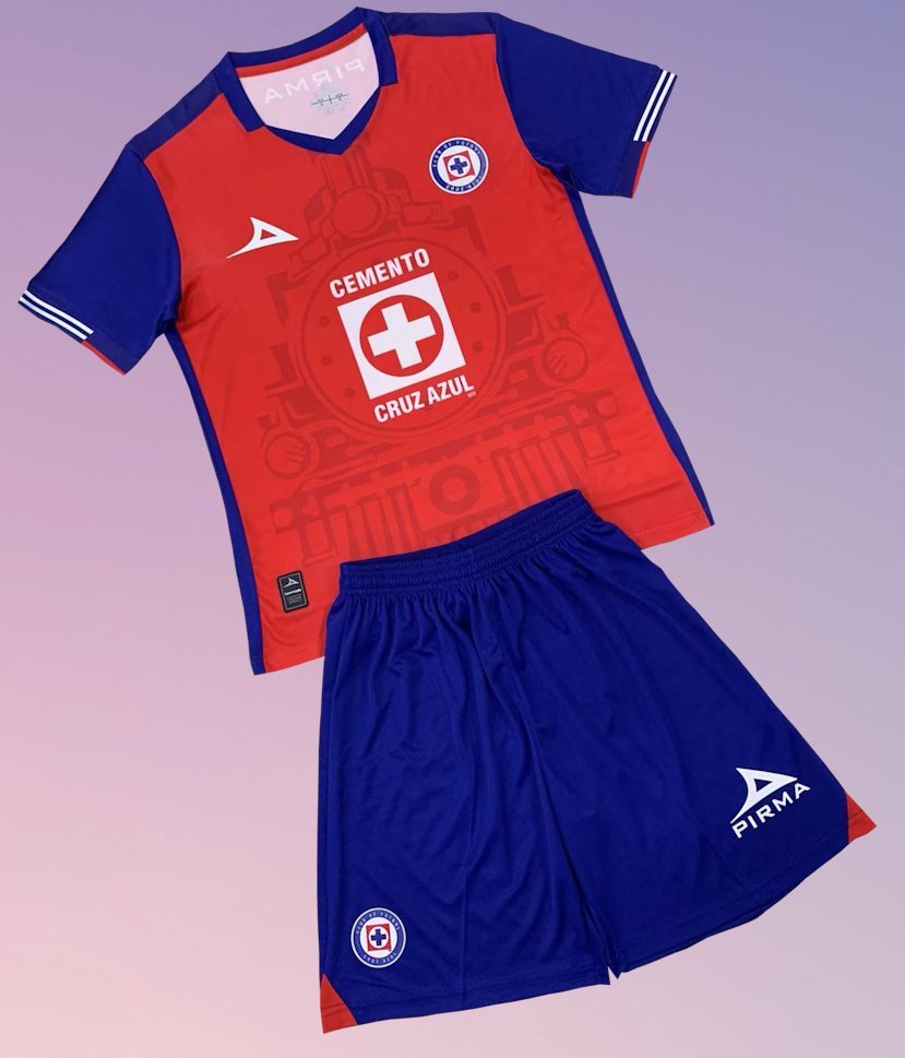 Kids Cruz Azul 3rd Third Youth Kit 2024/2025 Jersey Shirt Soccer ...