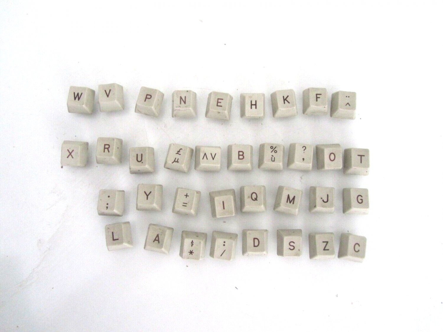 Memorex Telex 212694-001 KB122 Terminal Keyboard Alphabet Keys