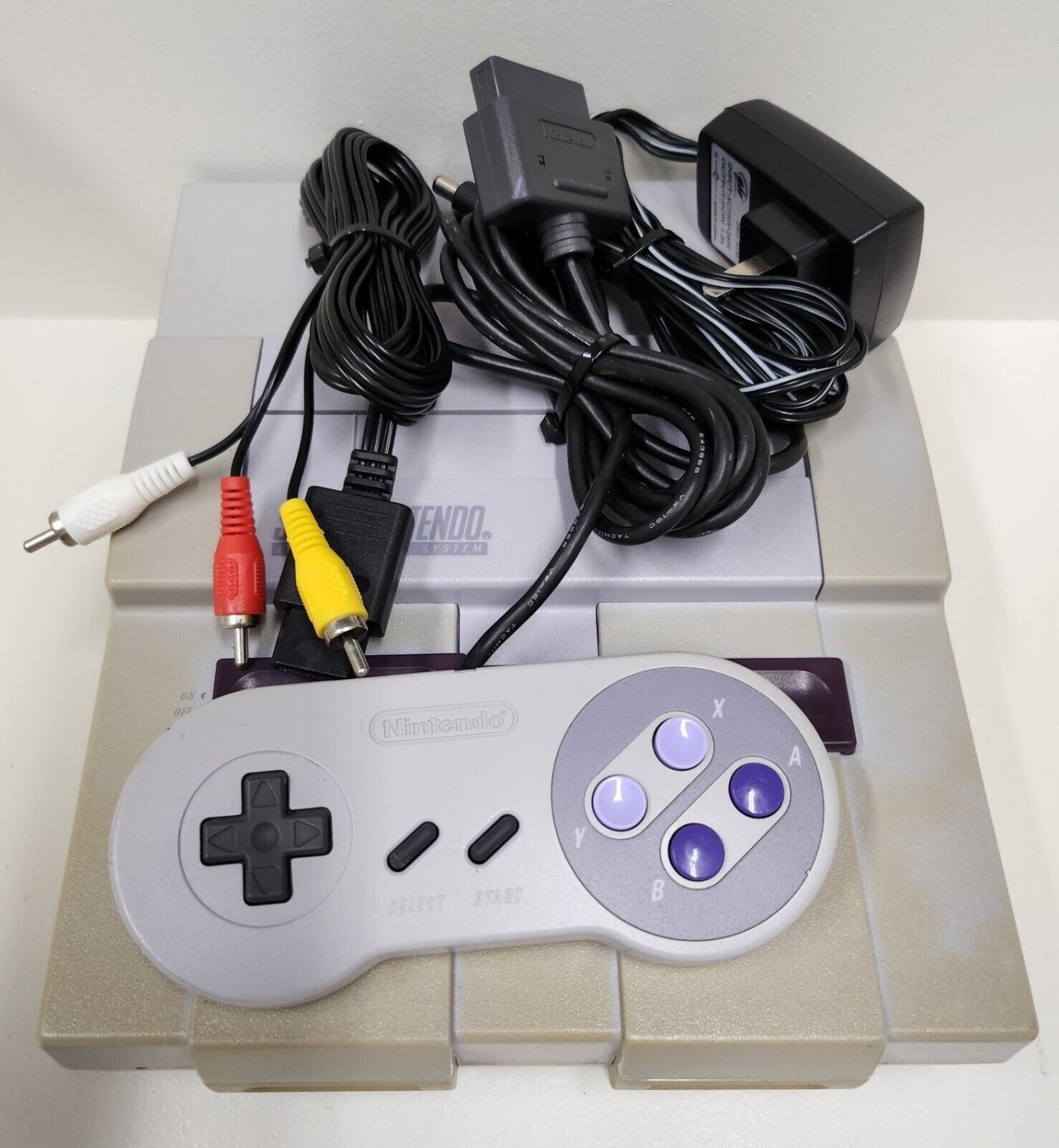 SNES Super Nintendo Entertainment System Console 1Chip SNS 1CHIP-01
