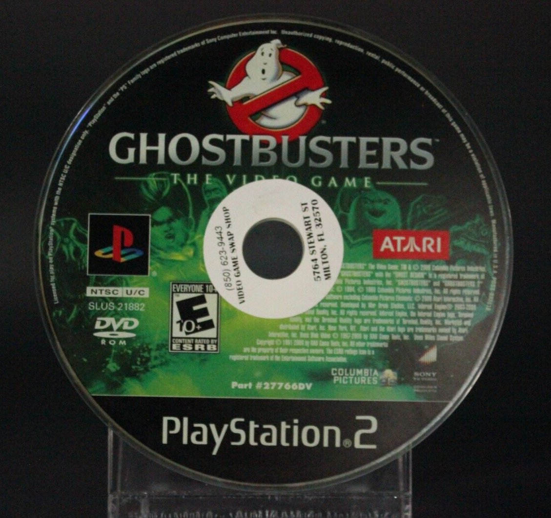 Ghostbusters The Video Game PlayStation 2 PS2 Disc Only.